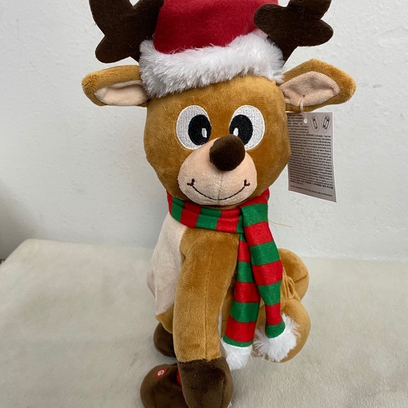 Gemmy | Holiday | Gemmy Animated 5 Plush Dancing Reindeer Christmas ...